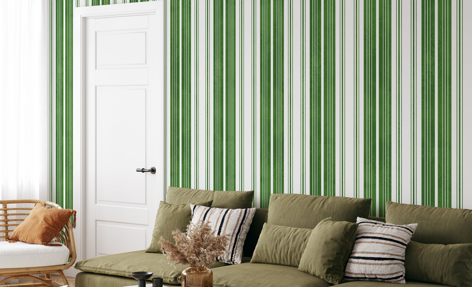Transform Your Living Room with Eco-Friendly Wallpaper ...