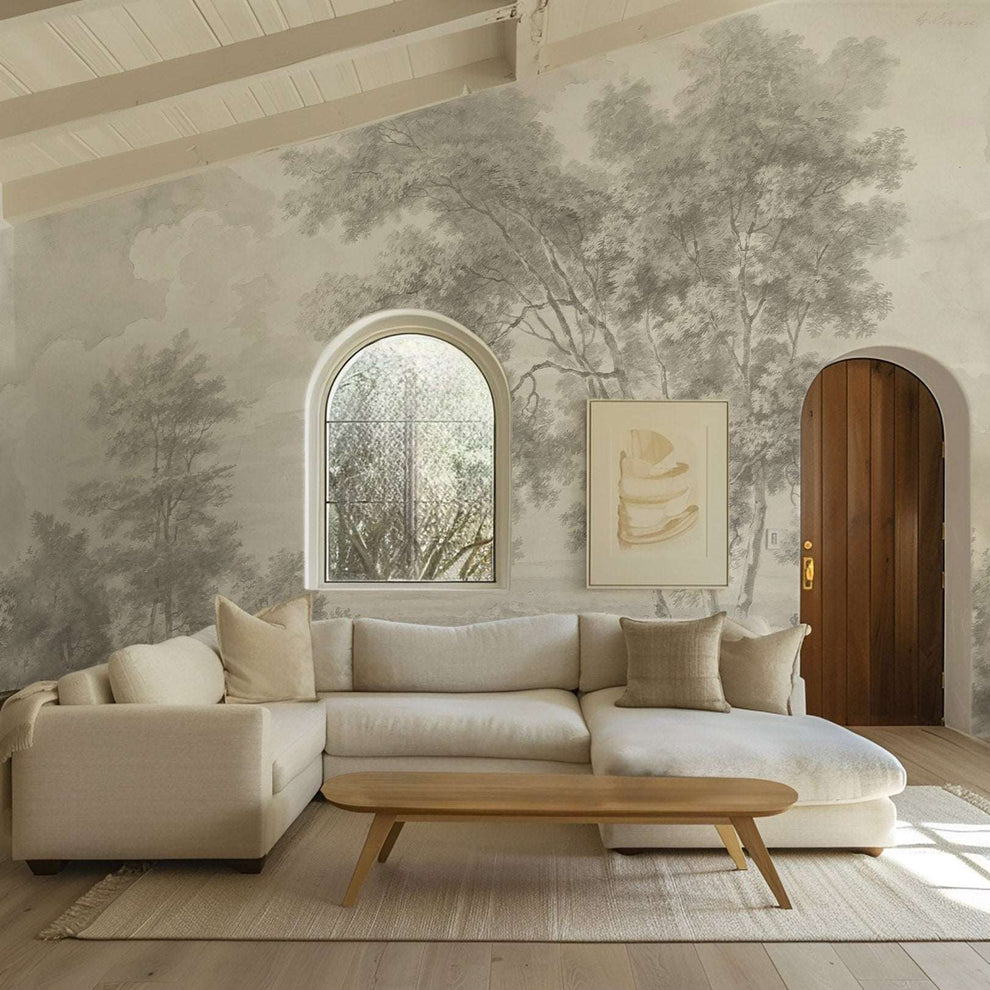 Cream Sepia Countryside Wallpaper – Wallpapers4Beginners