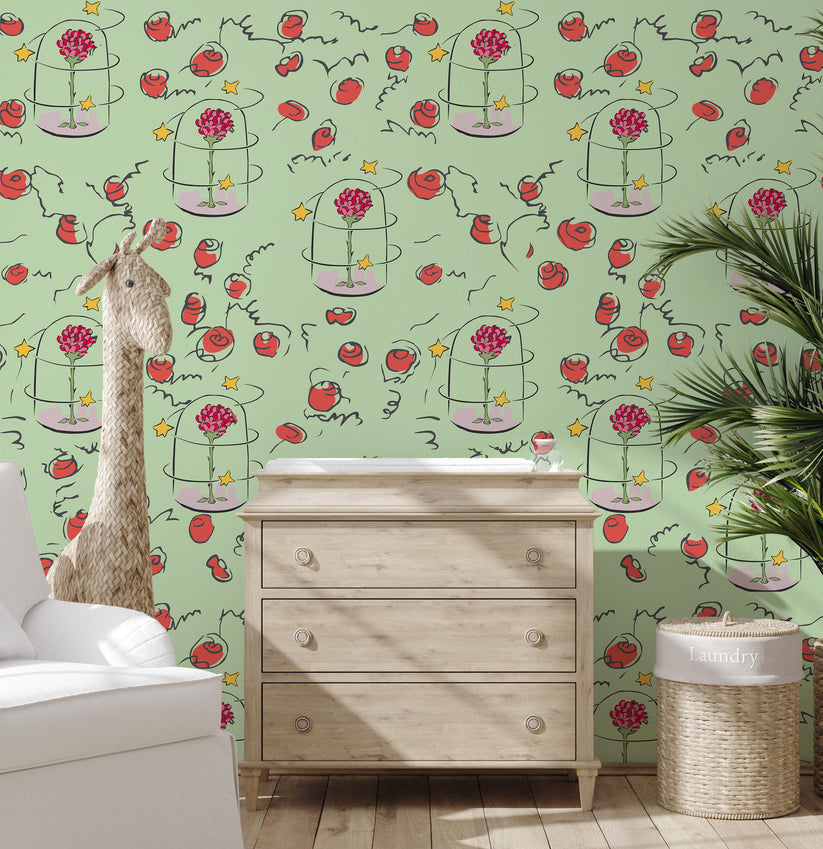 The Little Prince Official Rose Protection Freedom Wallpaper ...