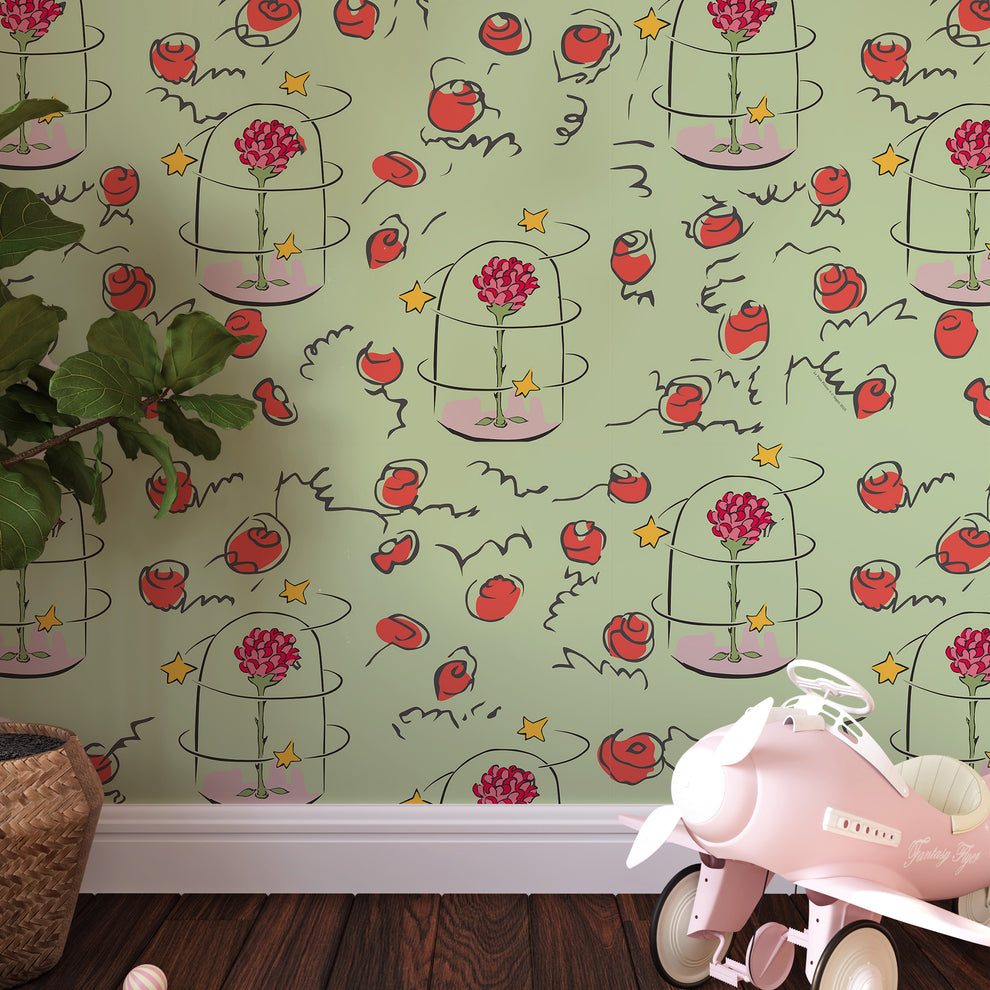 The Little Prince Official Rose Protection Freedom Wallpaper ...