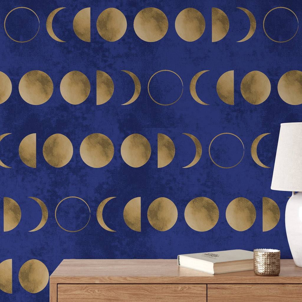 Celestial Moon Phase Wallpaper – Wallpapers4Beginners