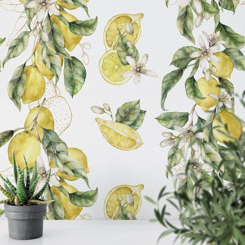 Amalfi Coast Lemon Tree Wallpaper – Wallpapers4Beginners