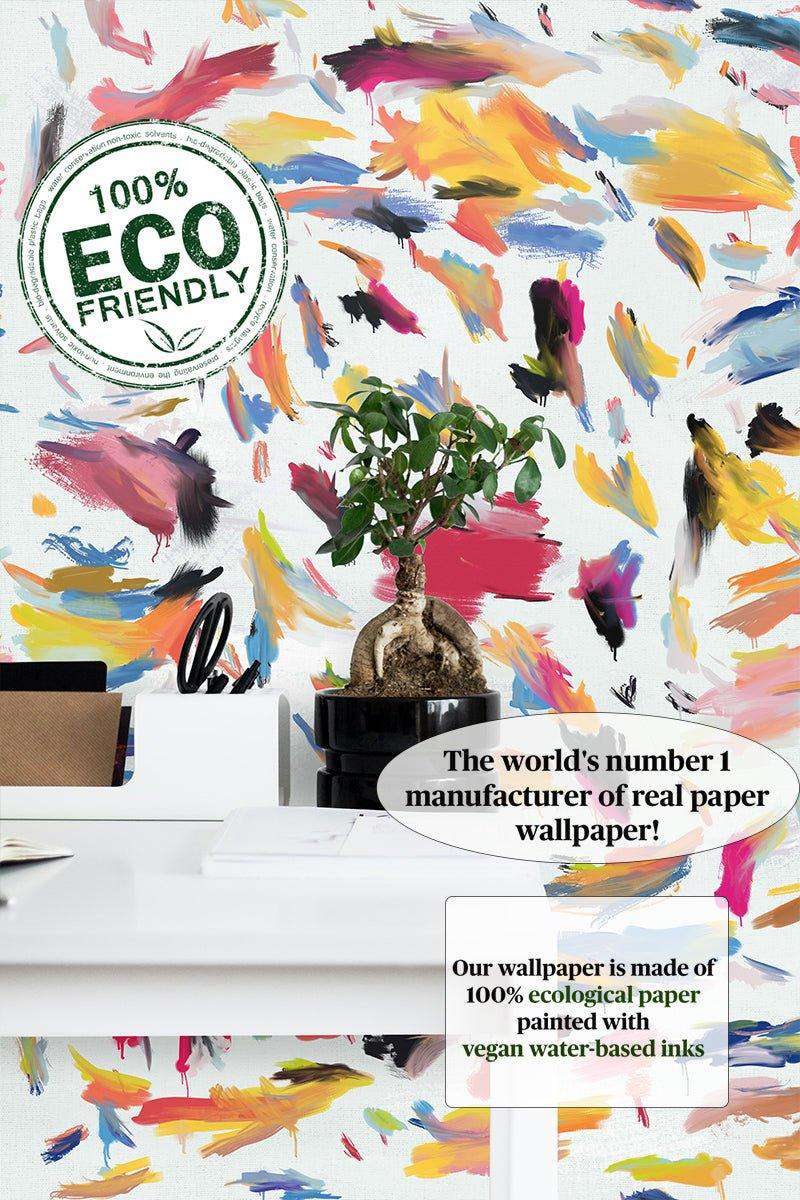 Brushstroke Print wallpaper – Wallpapers4Beginners