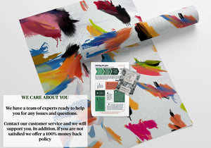 Brushstroke Print wallpaper – Wallpapers4Beginners