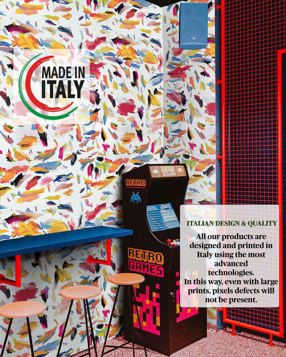 Brushstroke Print wallpaper – Wallpapers4Beginners