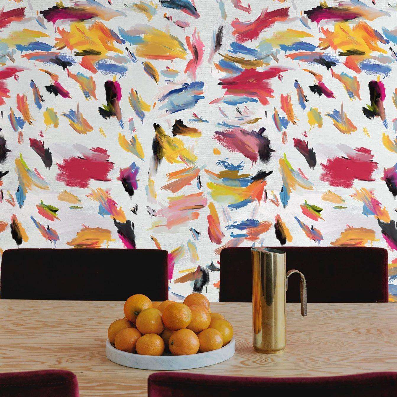 Brushstroke Print wallpaper – Wallpapers4Beginners