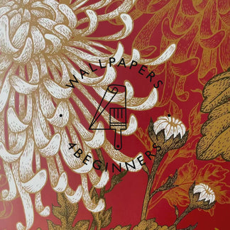 Red Japanese Flowers Wallpaper – Wallpapers4Beginners