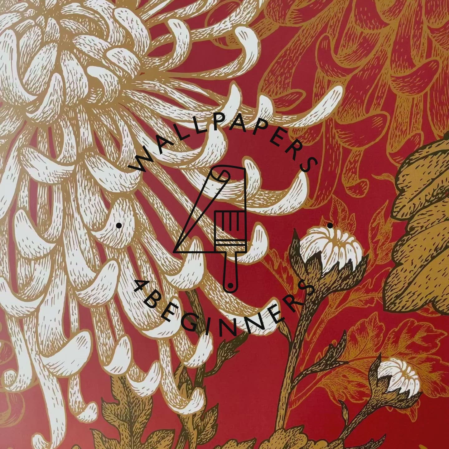 Red Japanese Flowers Wallpaper – Wallpapers4Beginners