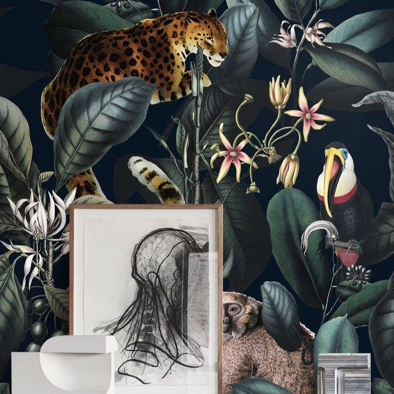 Dark Tropical Wild Jungle Wallpaper – Wallpapers4Beginners