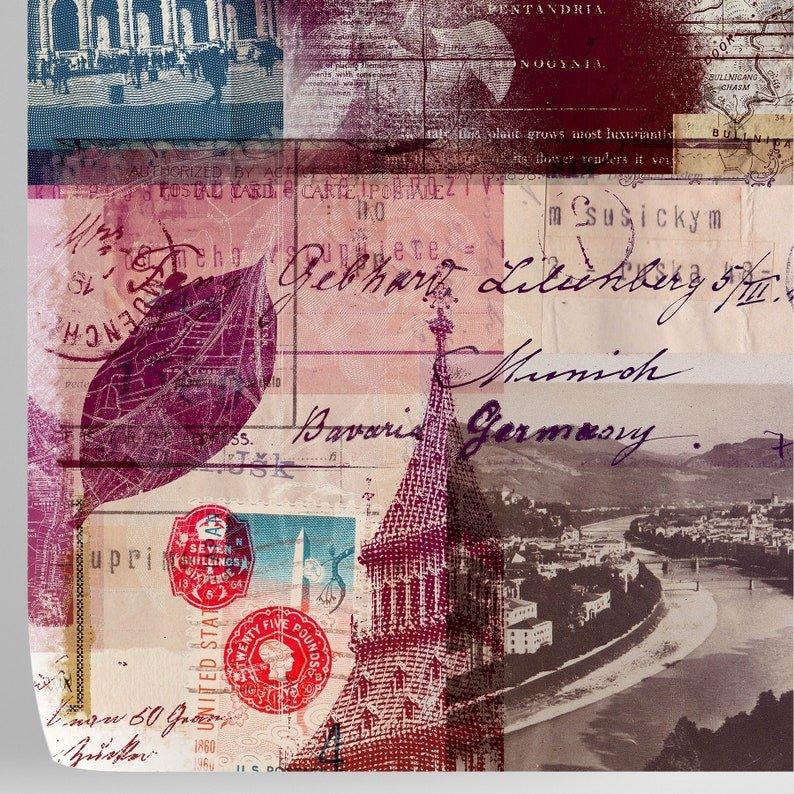 Extra Large Aesthetic Vintage Travel Map Wallpaper – Wallpapers4Beginners