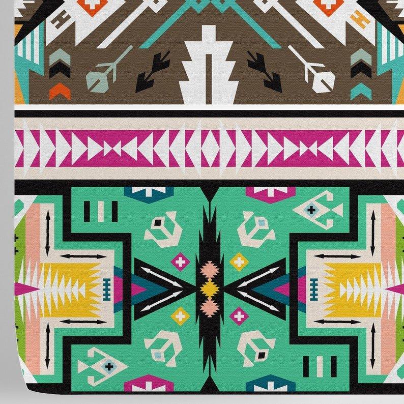 Extra Large Big Boho Aztec Tribal Ikat Wallpaper – Wallpapers4Beginners