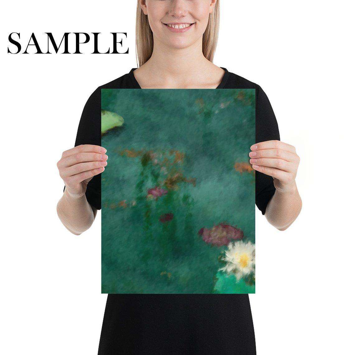 Impressionist Water Lily Wallpaper – Wallpapers4Beginners