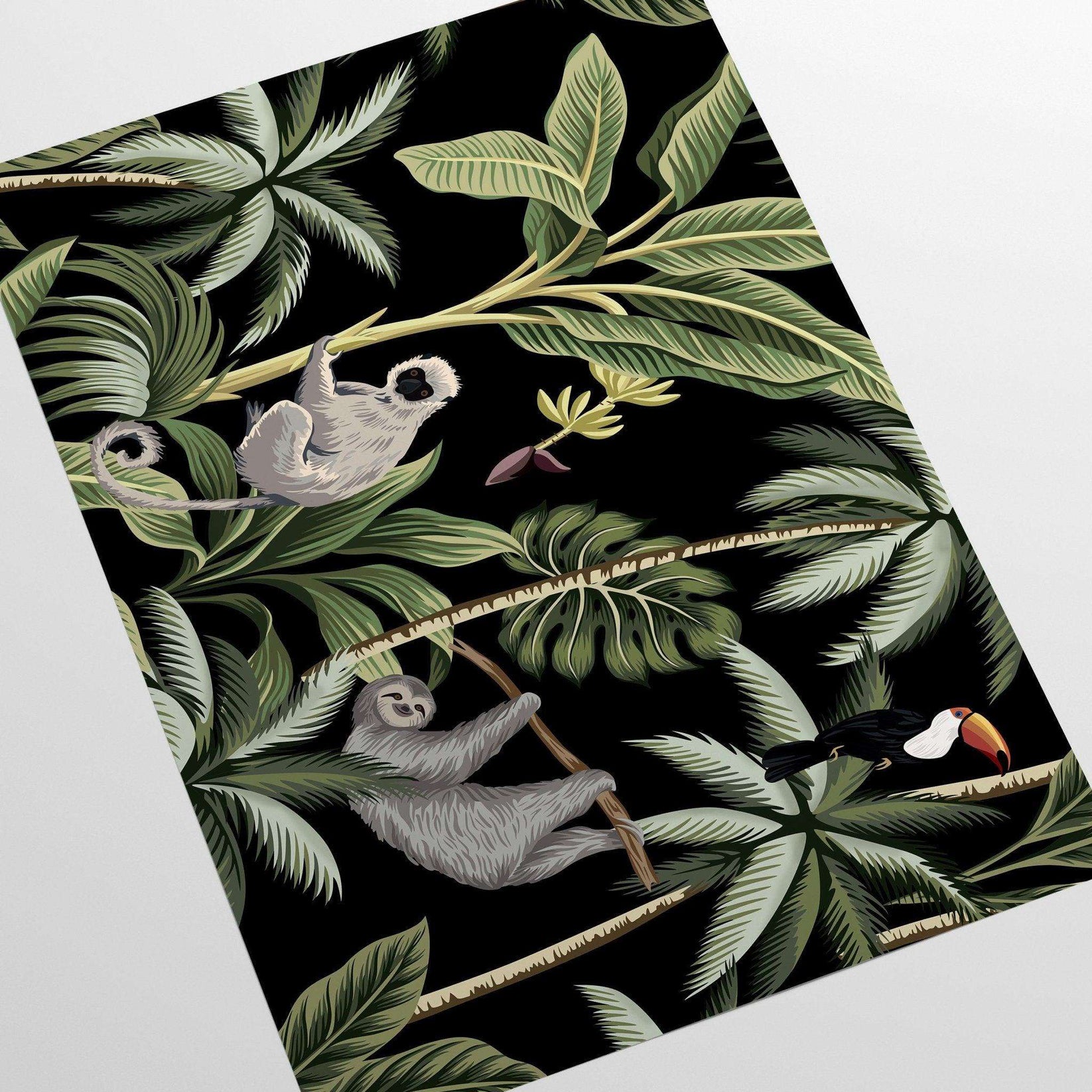 Jungle Monkeys Black Wallpaper – Wallpapers4Beginners