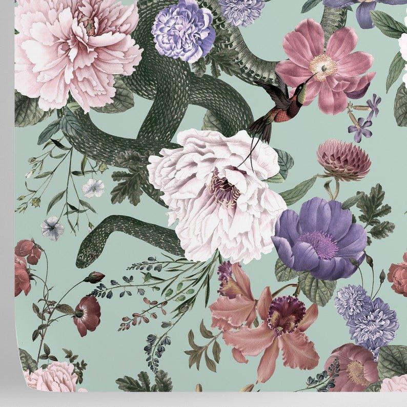 Light Botanical Blossom Wallpaper | Wallpapers4Beginners