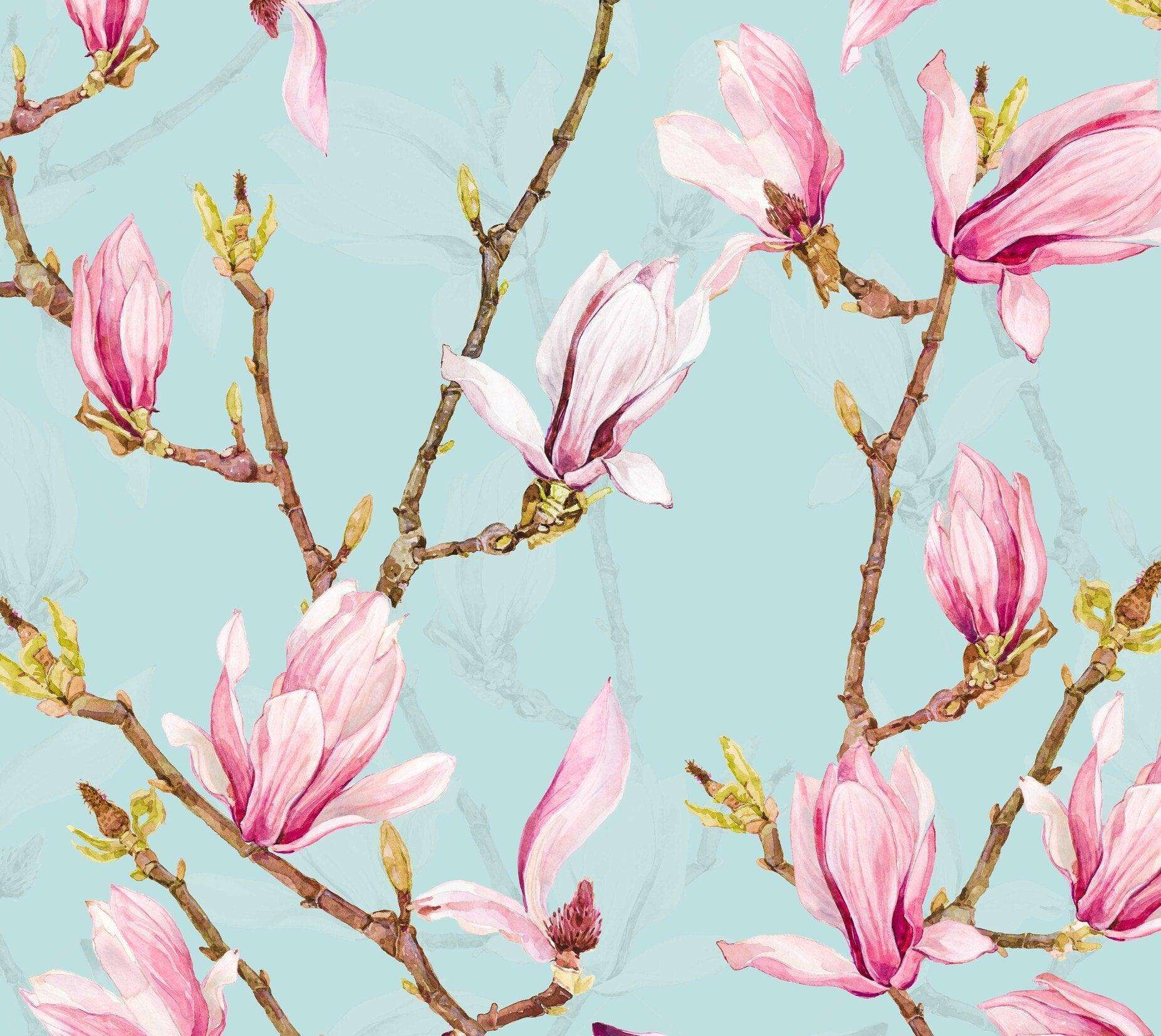 Magnolia flowers wallpaper – Wallpapers4Beginners
