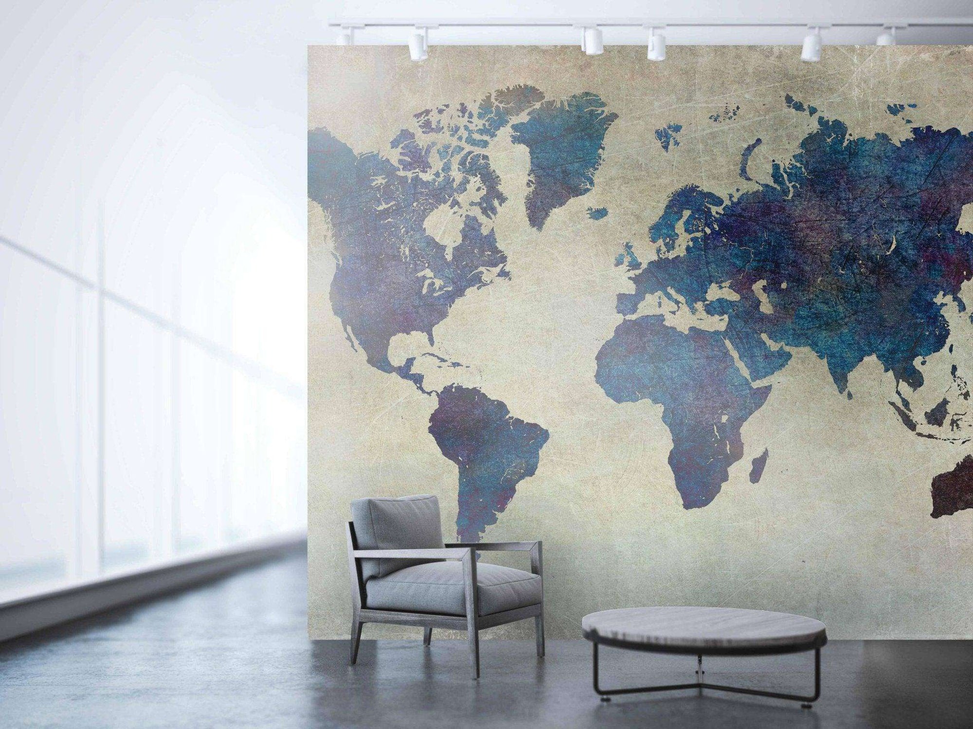 Planisphere Blue Wallpaper – Wallpapers4Beginners