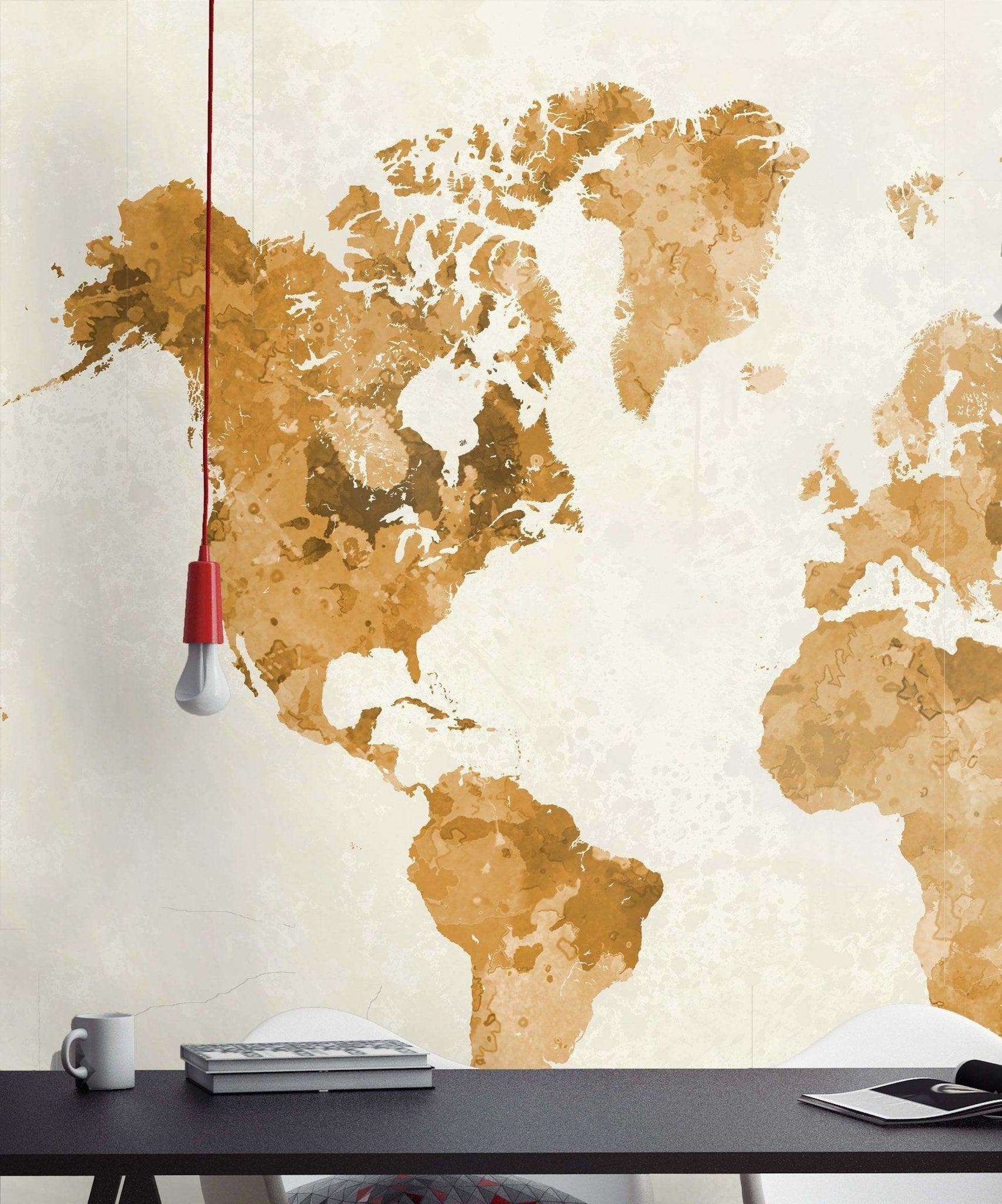 Planisphere Gold Wallpaper – Wallpapers4Beginners