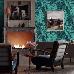 Turquoise Damask Vintage Wallpaper – Wallpapers4Beginners