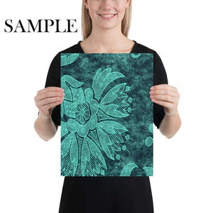 Turquoise Damask Vintage Wallpaper – Wallpapers4Beginners